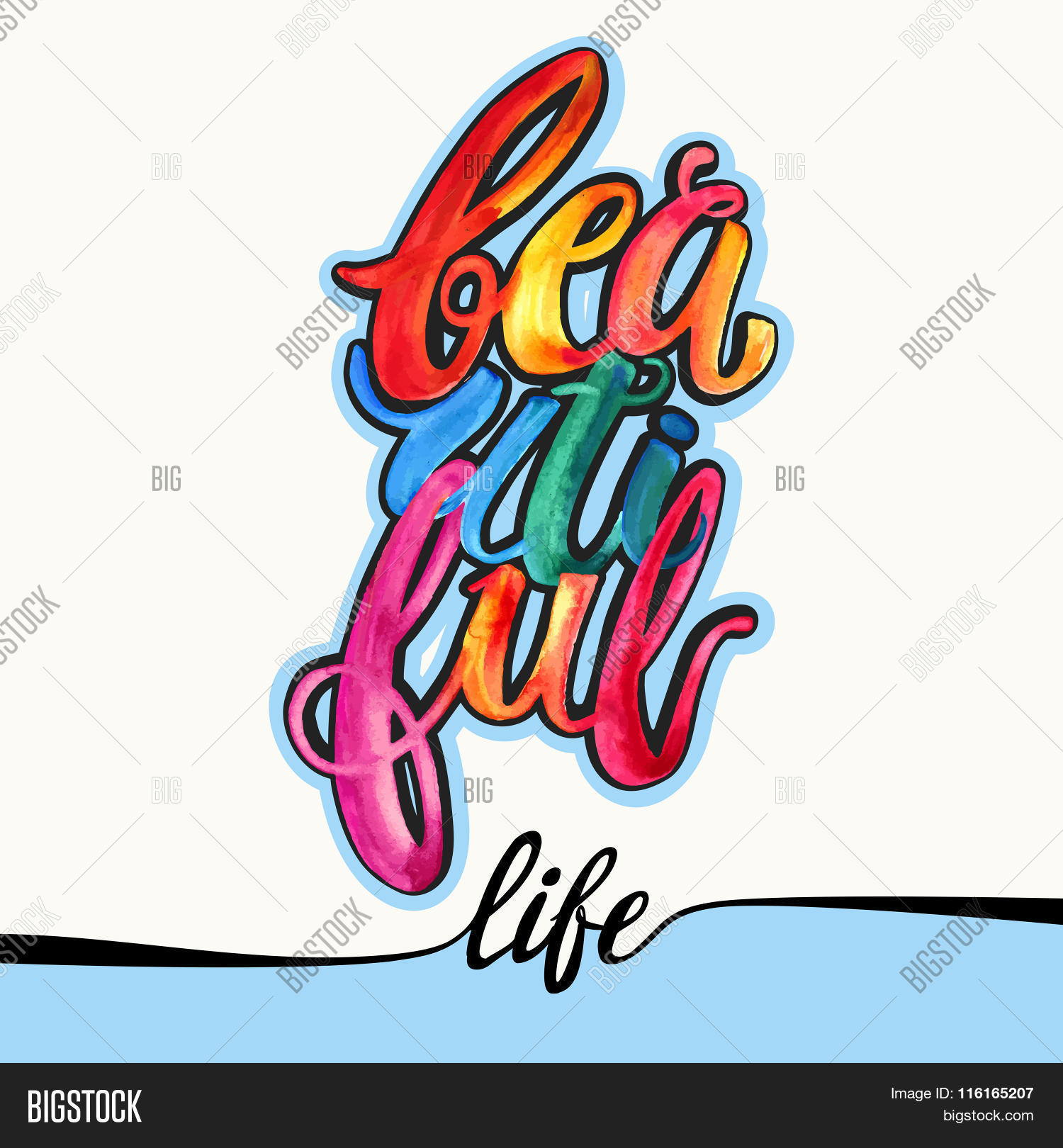 Beautiful Life Vector & Photo (Free Trial) | Bigstock