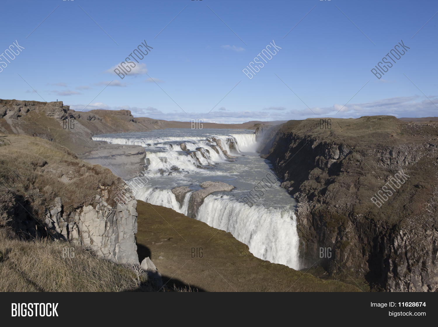 Gullfoss Waterfall Image & Photo (Free Trial) | Bigstock