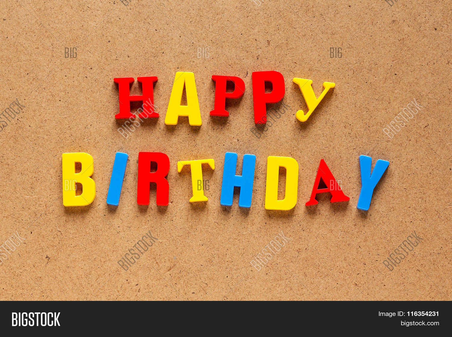 Happy Birthday Text On Image & Photo (Free Trial) | Bigstock
