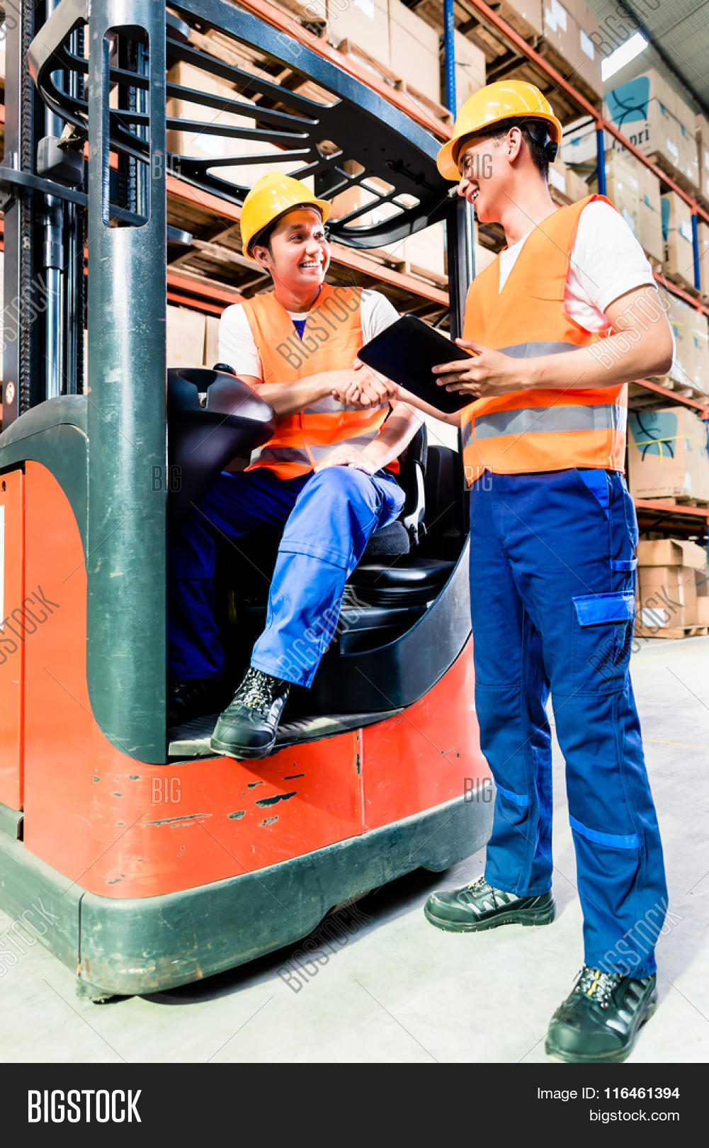 Workers Logistics Image & Photo (Free Trial) | Bigstock