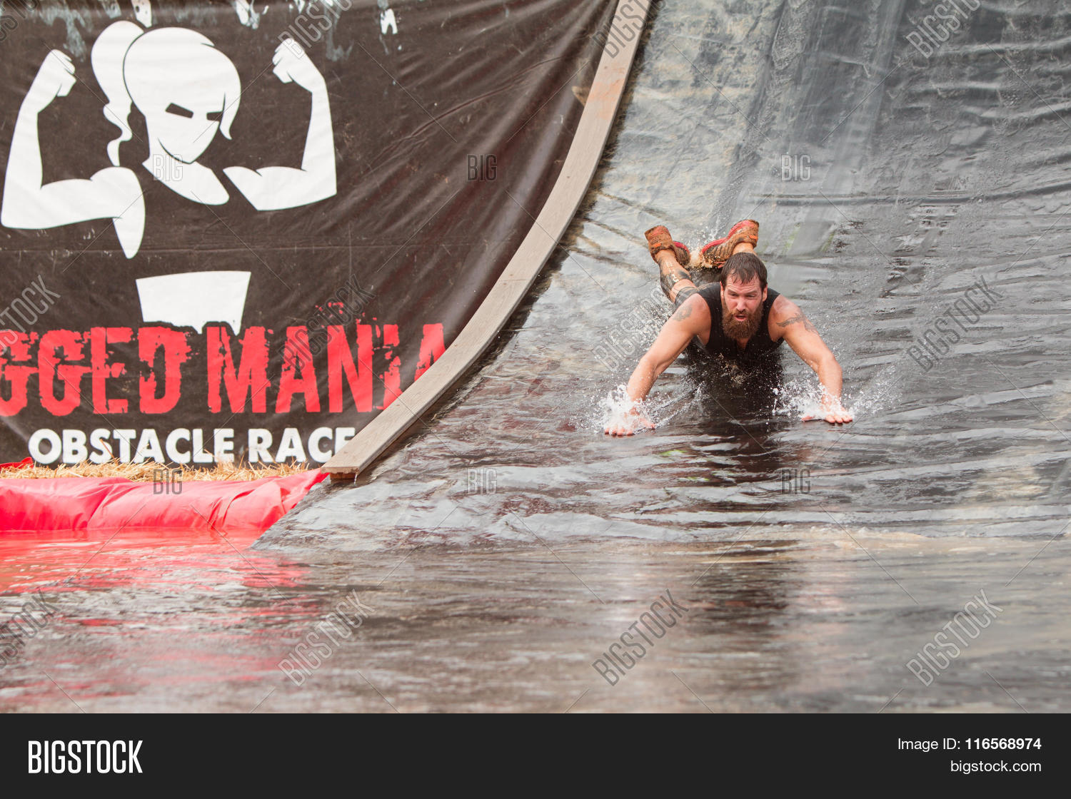 Man Goes Headfirst Image & Photo (Free Trial) | Bigstock