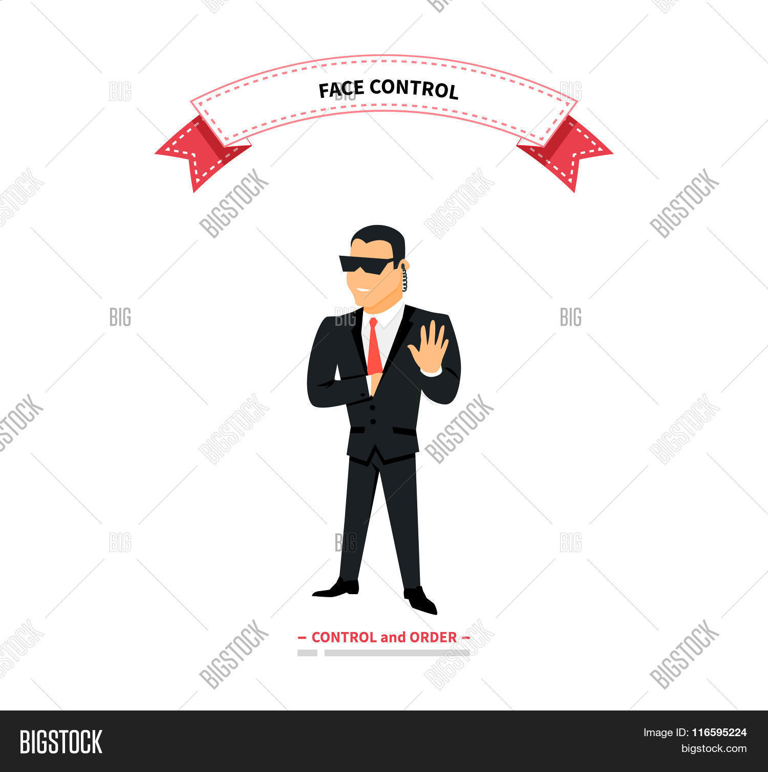 Security Man Vector & Photo (Free Trial) | Bigstock