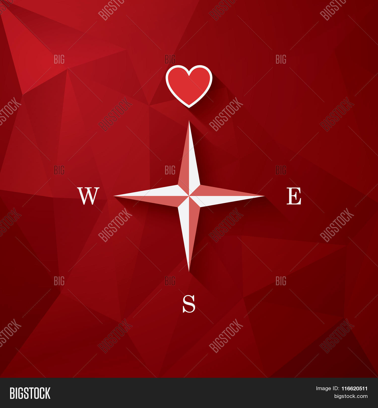 Valentine's Day Card Vector & Photo (Free Trial) | Bigstock