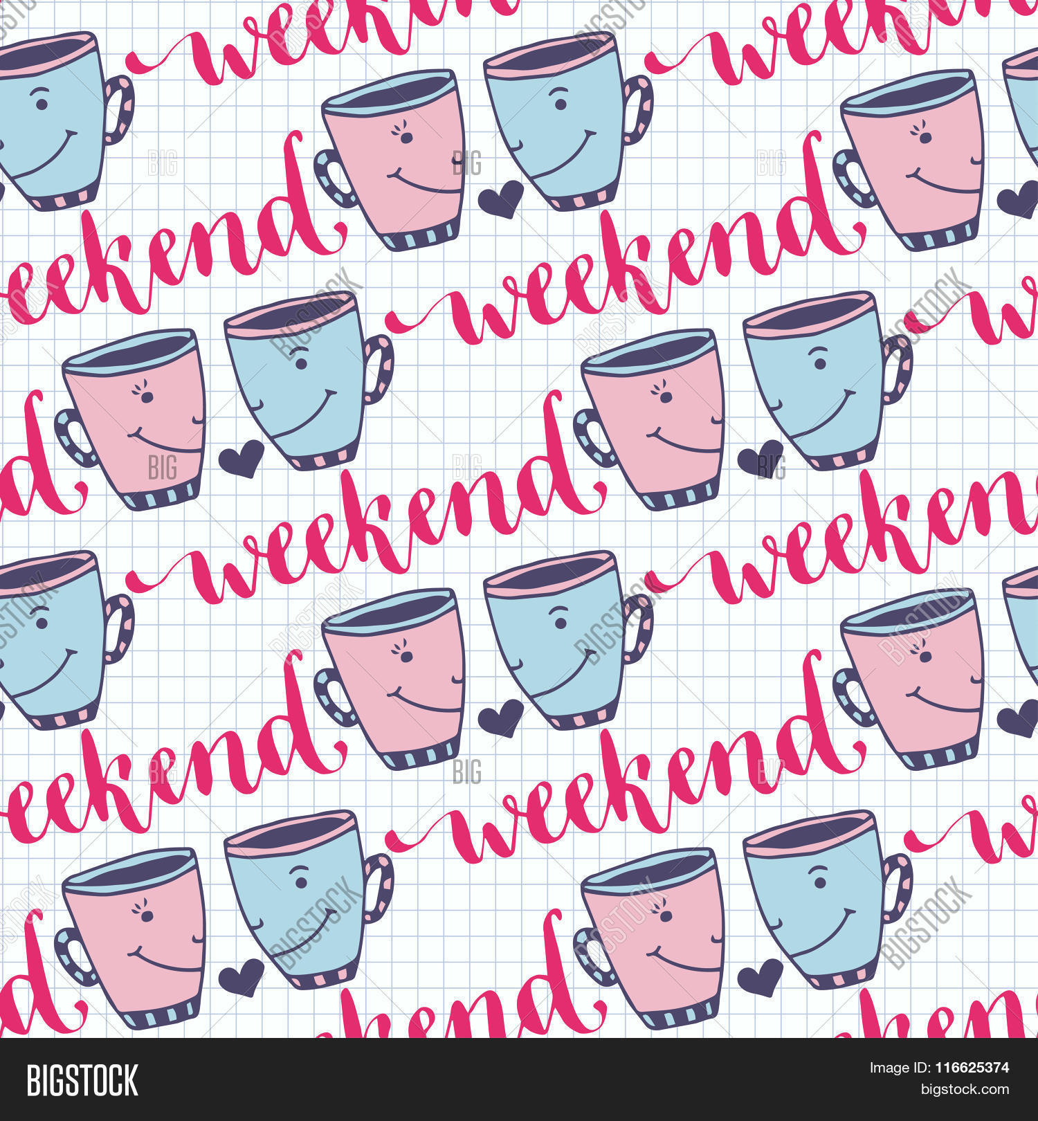 Weekend Seamless Vector & Photo (Free Trial) | Bigstock