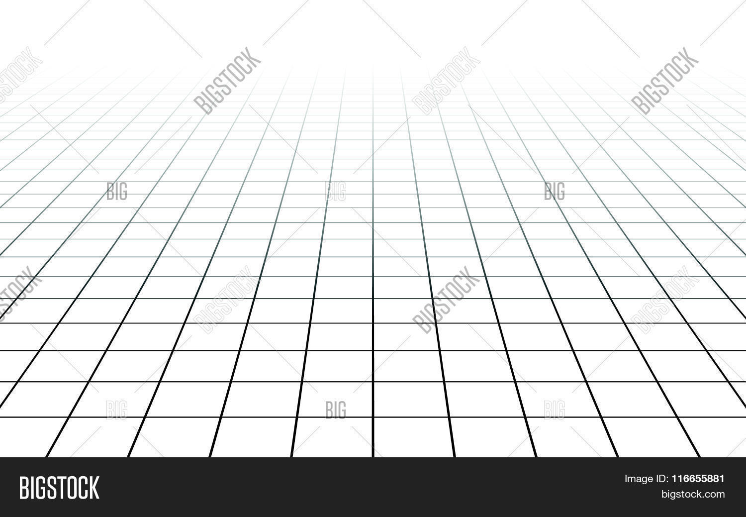 Fading Vanishing Grid Vector & Photo (Free Trial) | Bigstock