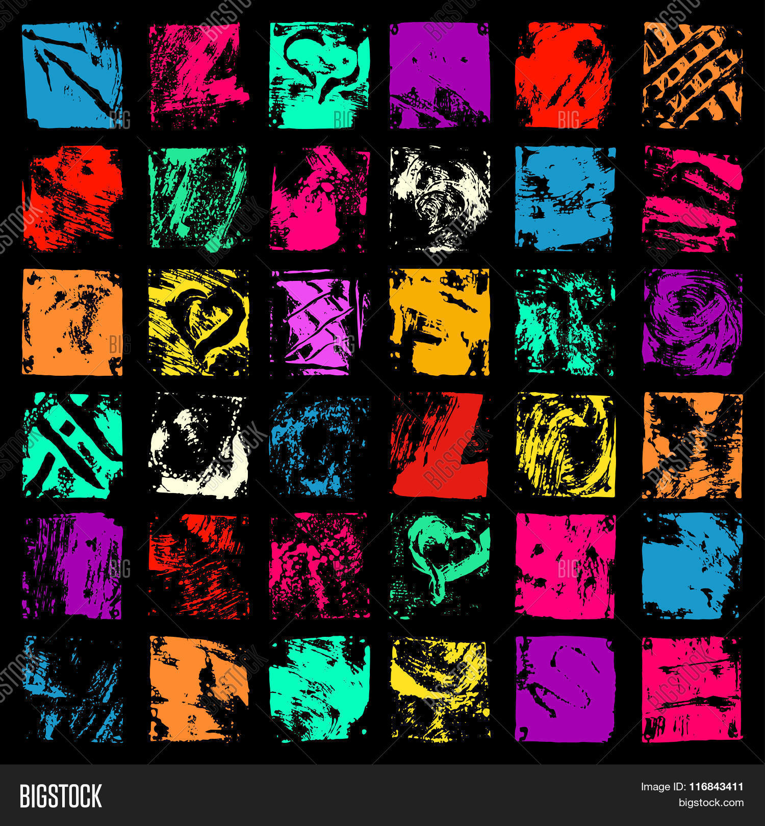 Color Ink Blots Vector & Photo (Free Trial) | Bigstock