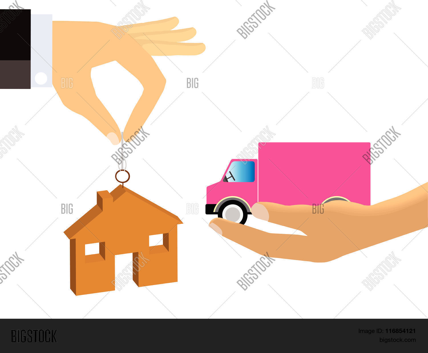 Barter Trade Isolated Vector & Photo (Free Trial) | Bigstock