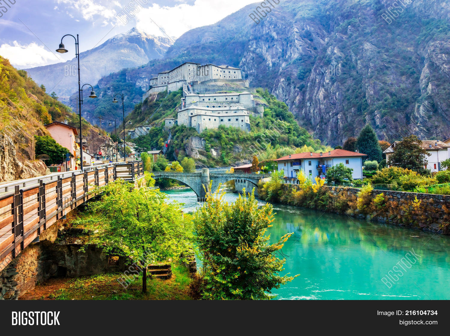 Medieval Castles Italy Image & Photo (Free Trial) | Bigstock