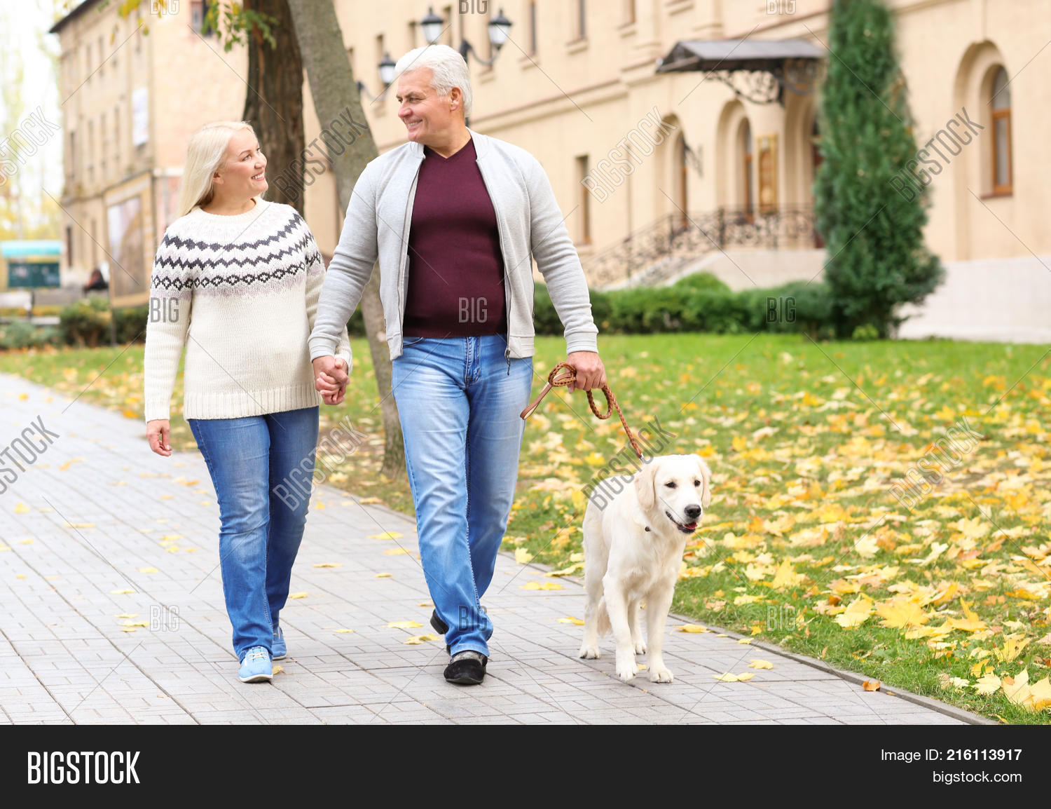 Mature Couple Walking Image & Photo (Free Trial) | Bigstock