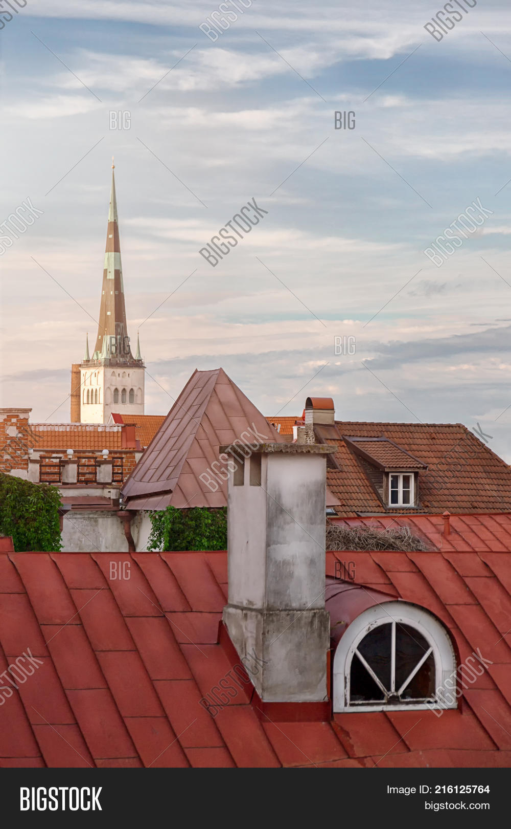 Roof Top View Old Image & Photo (Free Trial) | Bigstock