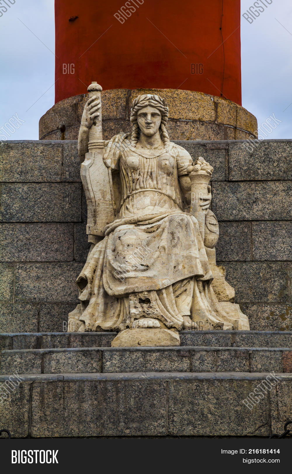 Rostral Column. Saint Image & Photo (Free Trial) | Bigstock