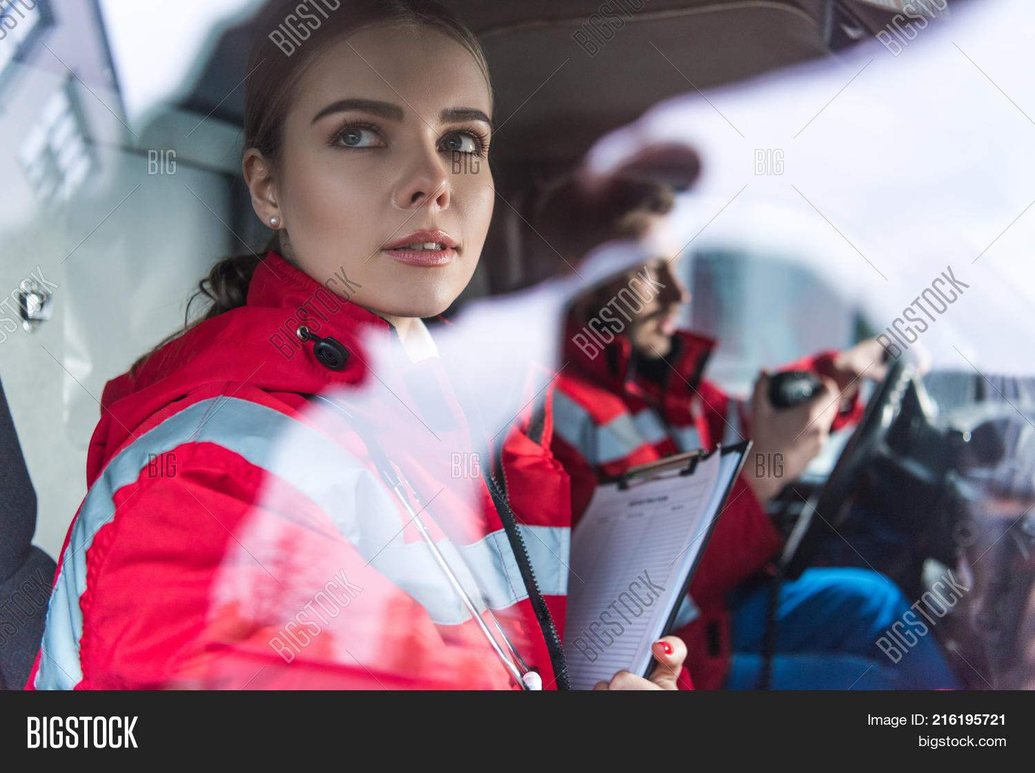Smiling Paramedic Image & Photo (Free Trial) | Bigstock
