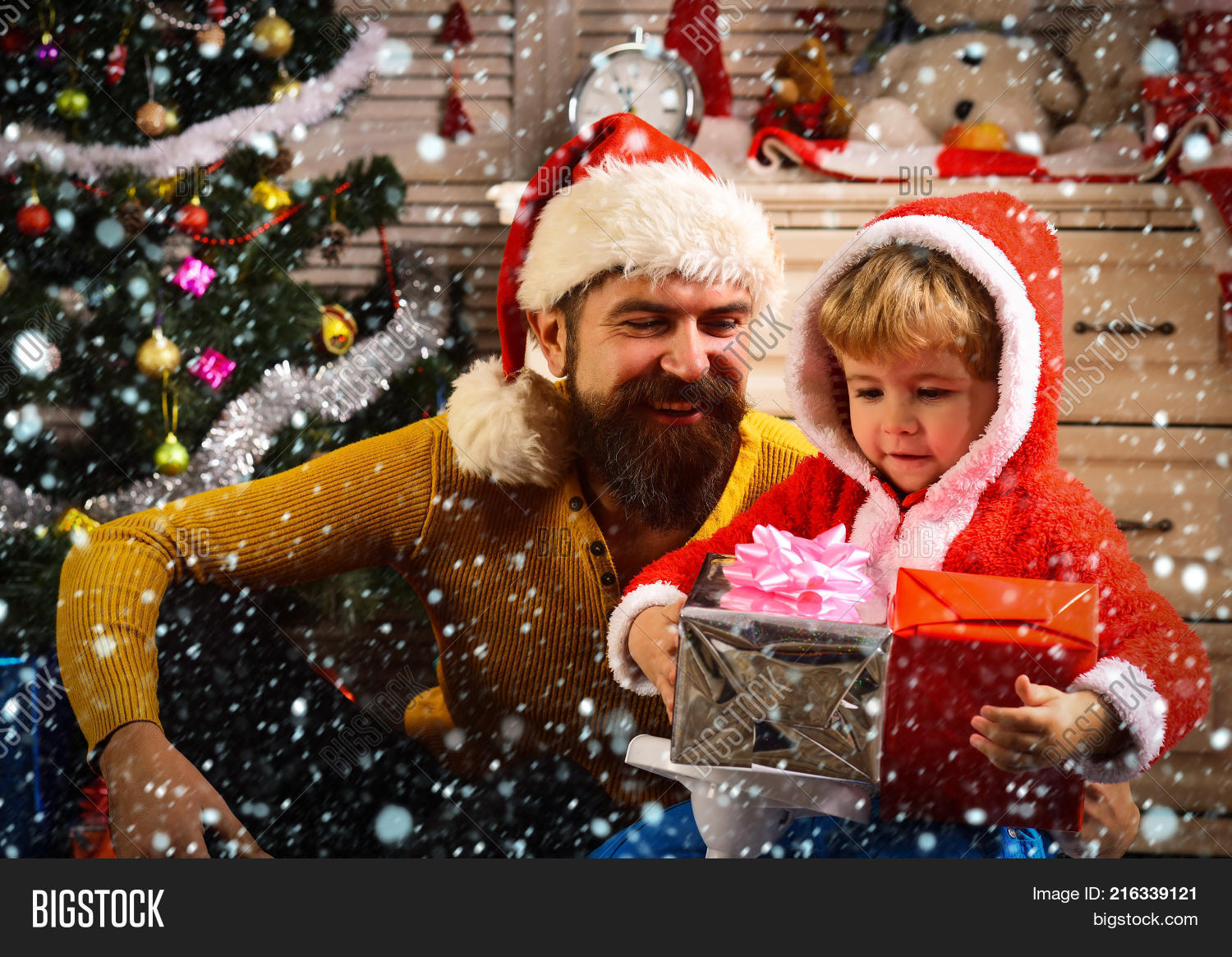 Christmas Happy Child Image & Photo (Free Trial) | Bigstock