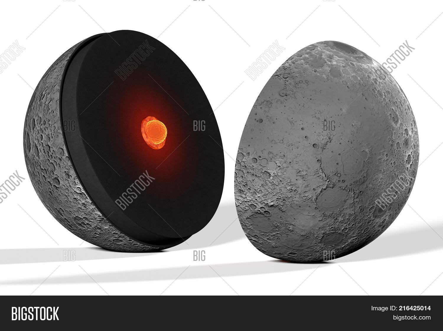 Moon Internal Image & Photo (Free Trial) | Bigstock