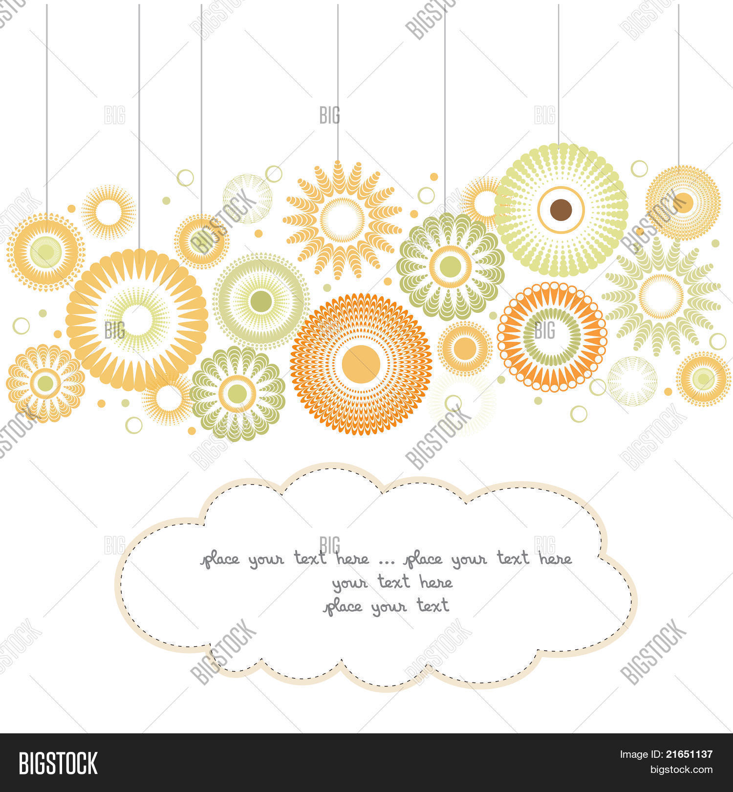 Cute Floral Vector & Photo (Free Trial) | Bigstock