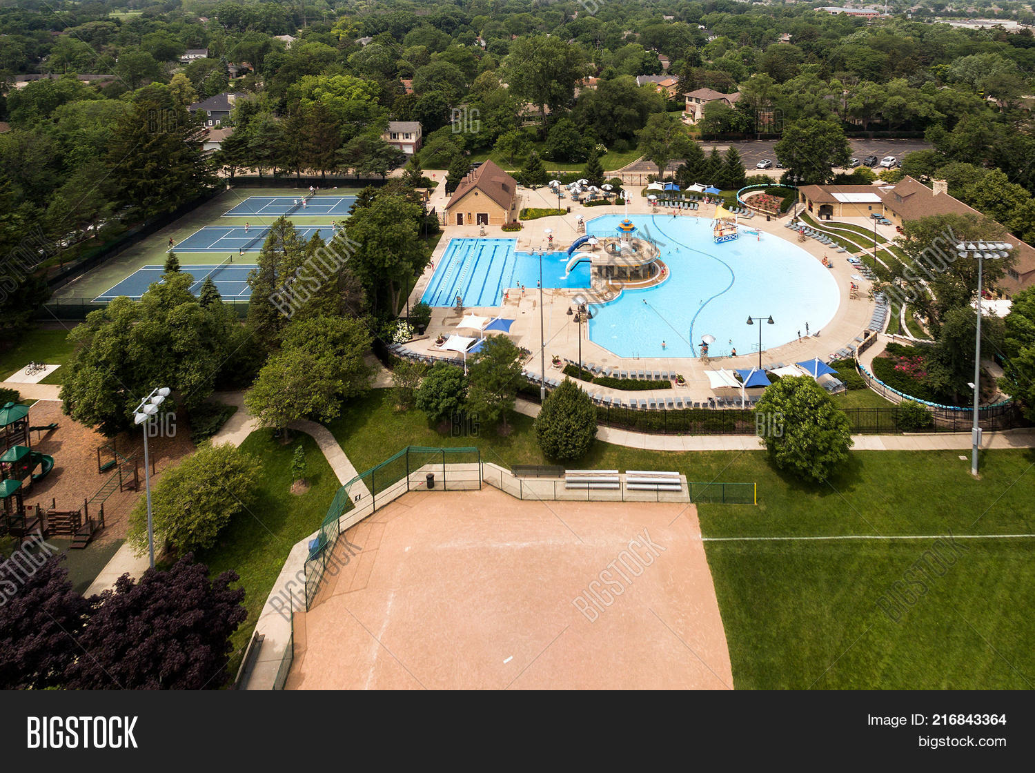 Aerial View Community Image & Photo (Free Trial) | Bigstock