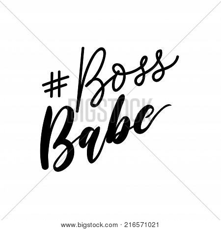 Boss Babe Vector Vector & Photo (Free Trial) | Bigstock