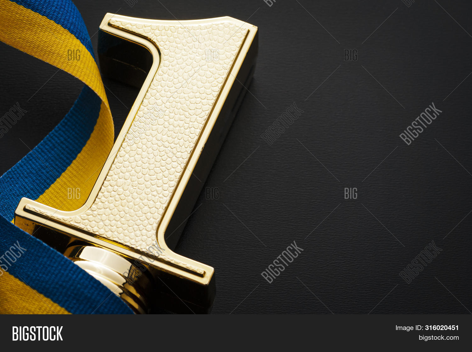 Number One Gold Image & Photo (Free Trial) | Bigstock