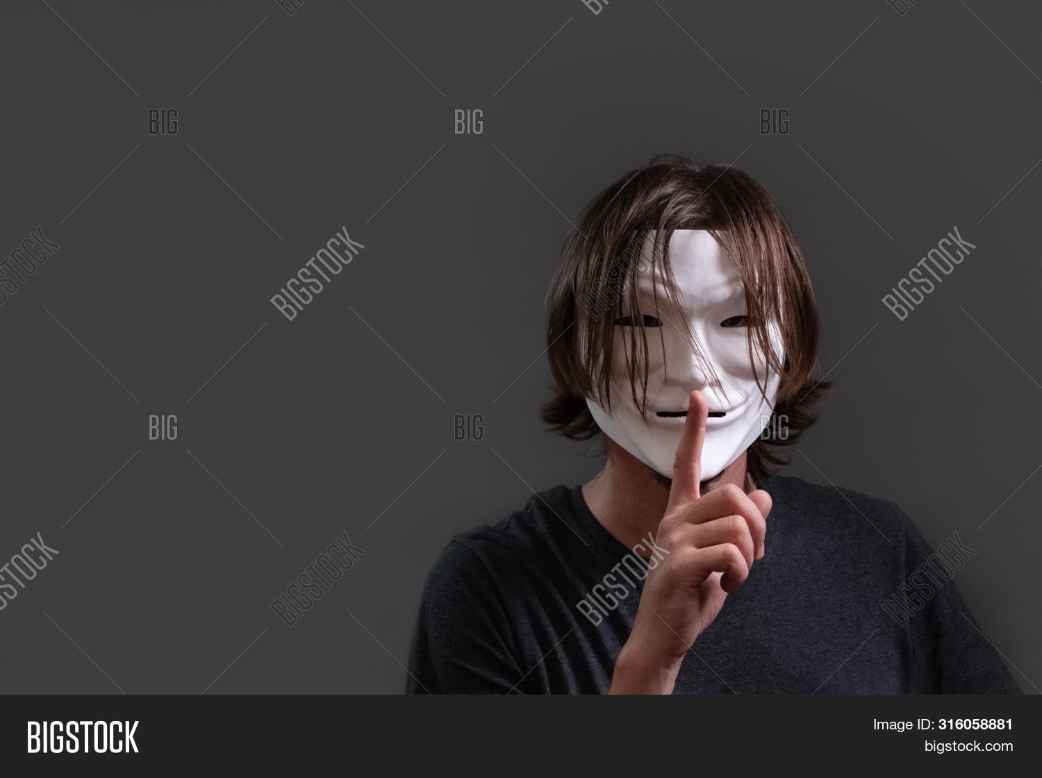 Man Long Hair Hacker Image & Photo (Free Trial) | Bigstock