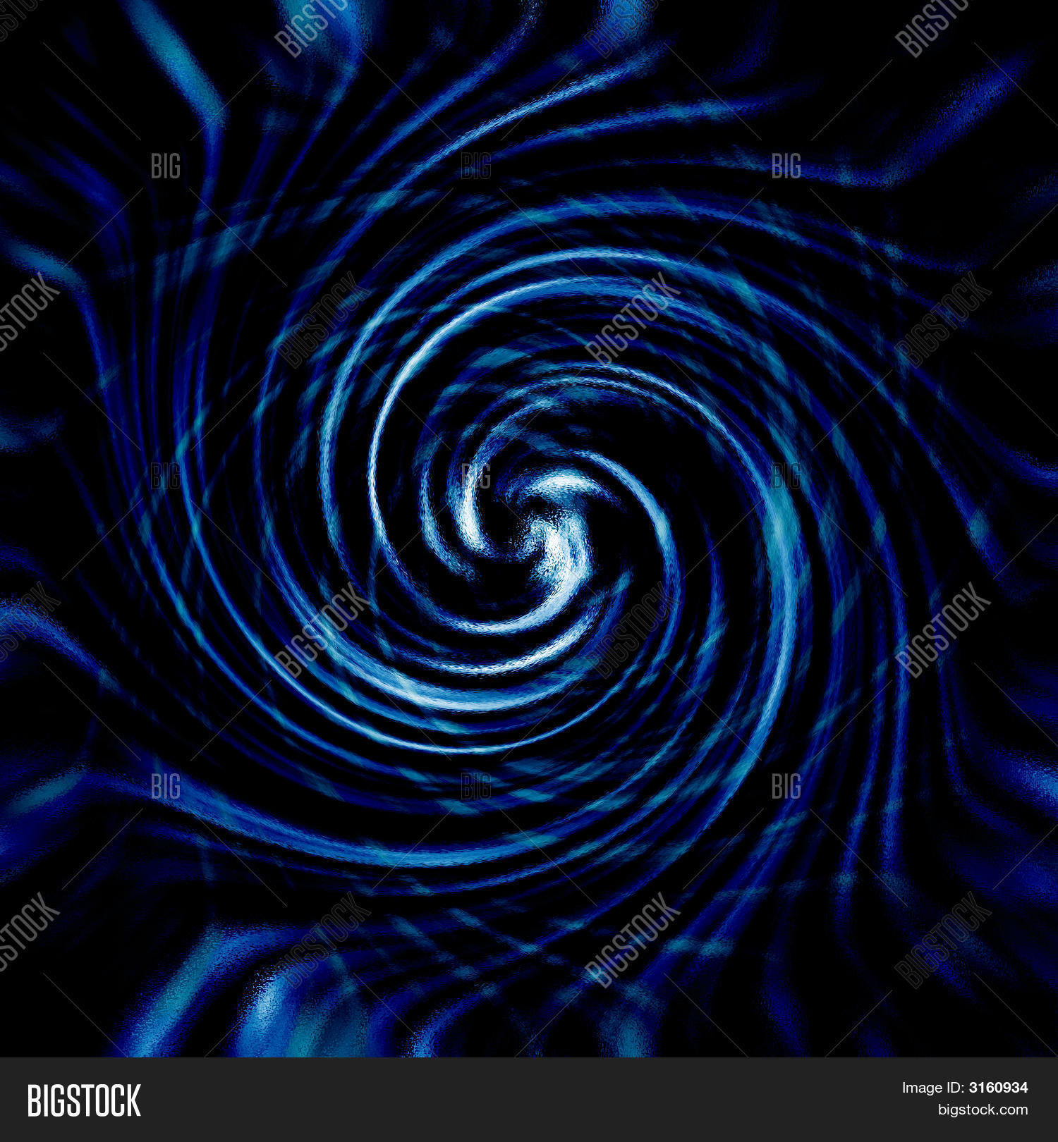 Swirling Blue Vortex Image & Photo (Free Trial) | Bigstock