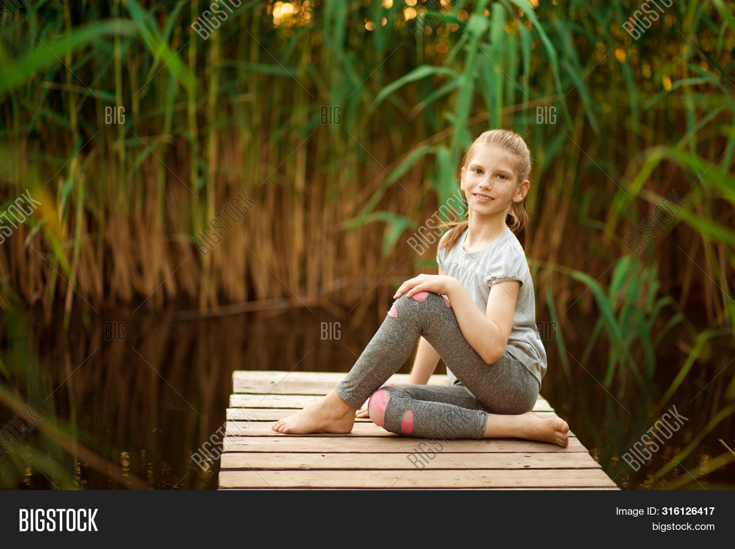 Child Doing Exercise Image & Photo (Free Trial) | Bigstock