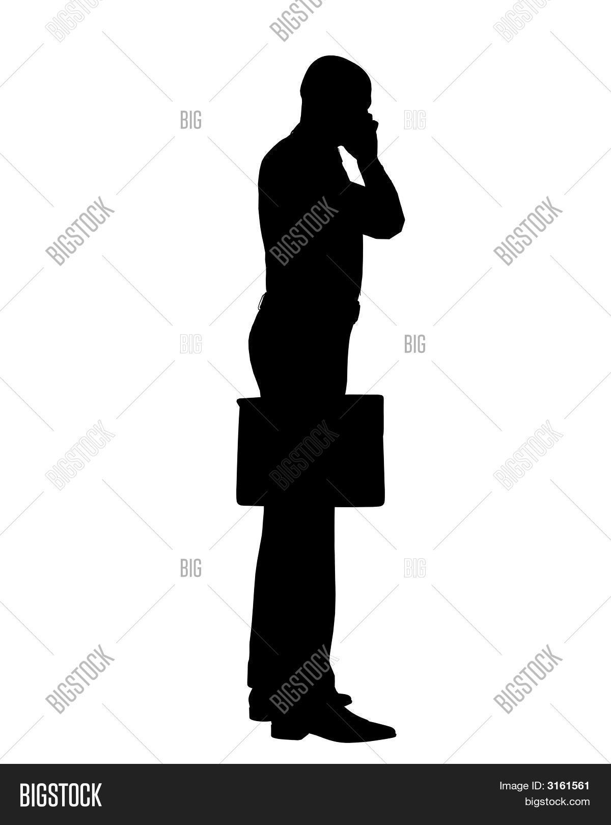Business Man Outline Image & Photo (Free Trial) | Bigstock