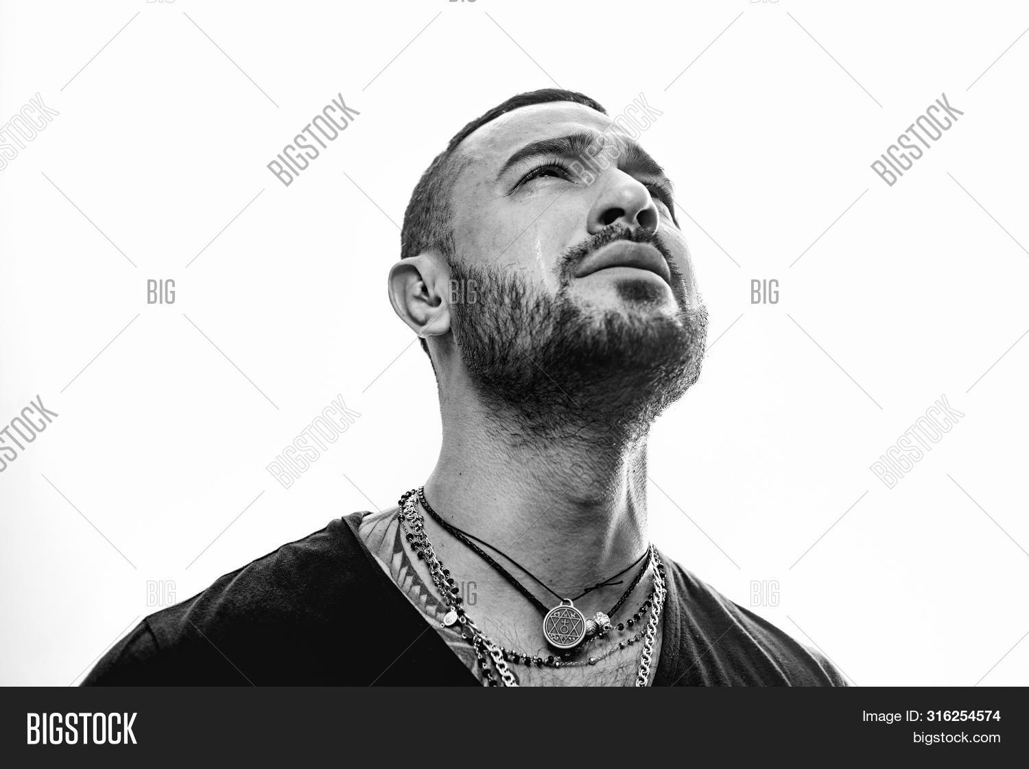 Unhappy Man Looking Image & Photo (Free Trial) | Bigstock