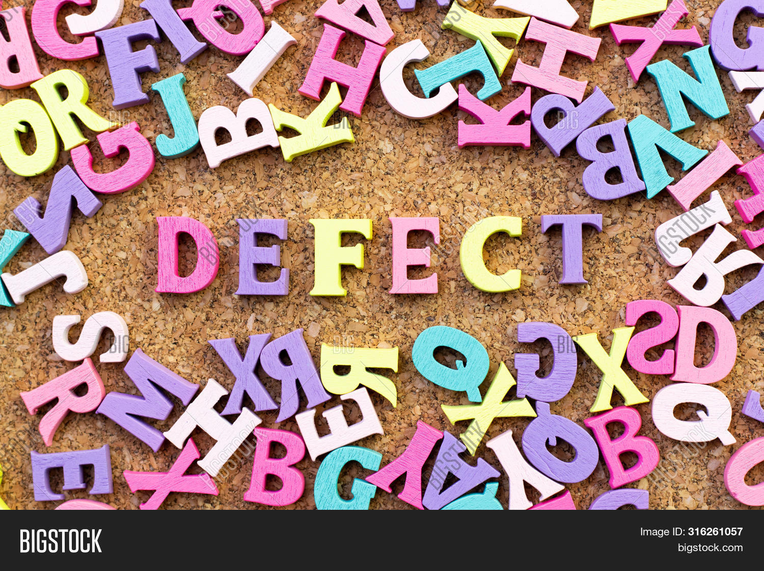 Color Alphabet Word Image & Photo (Free Trial) | Bigstock