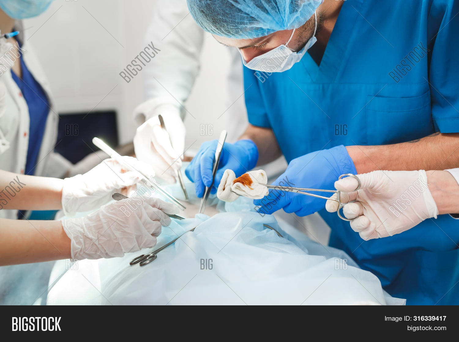 Group Surgeons Work Image & Photo (Free Trial) | Bigstock