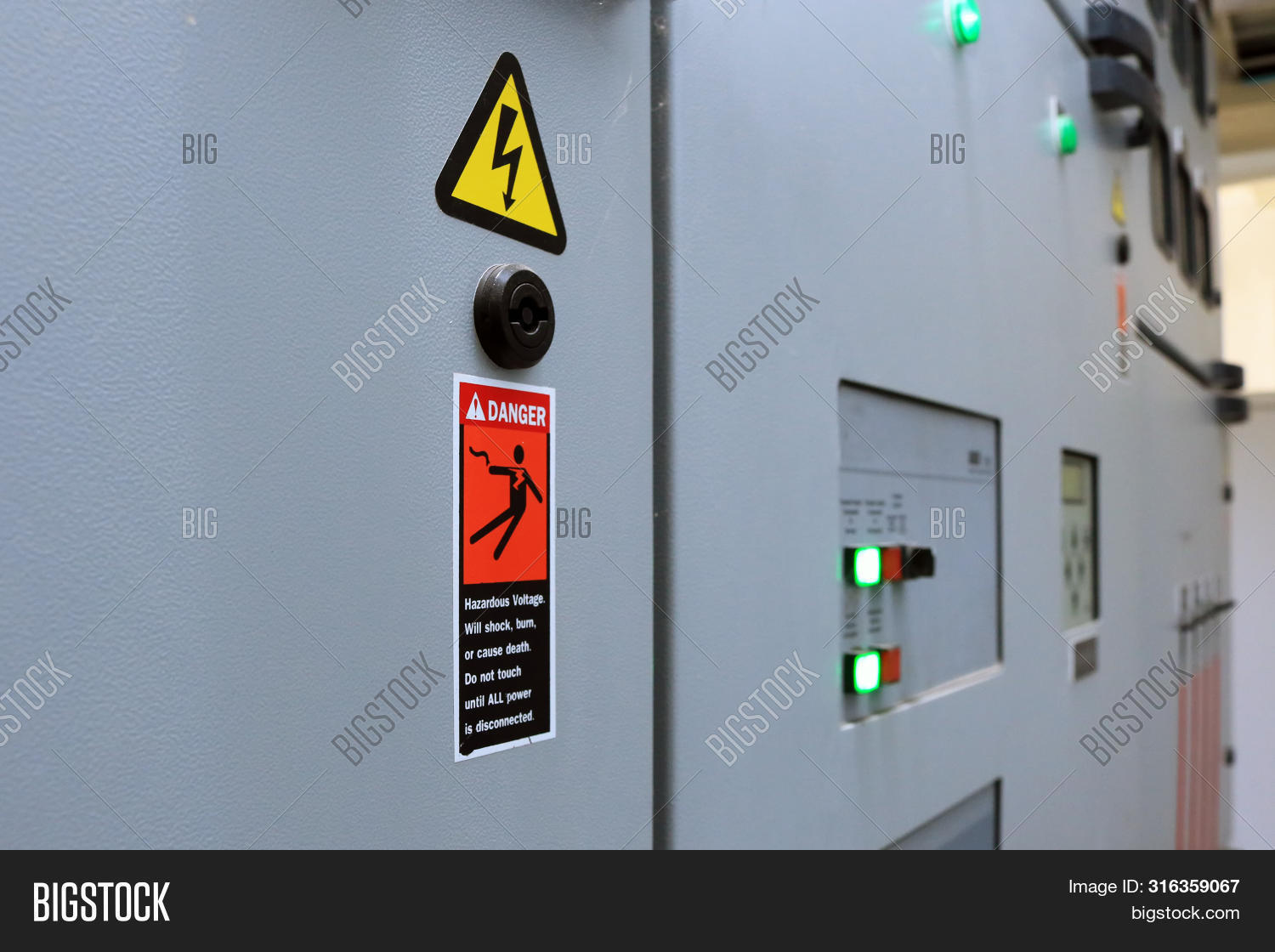 Warning High Voltage Image & Photo (Free Trial) | Bigstock