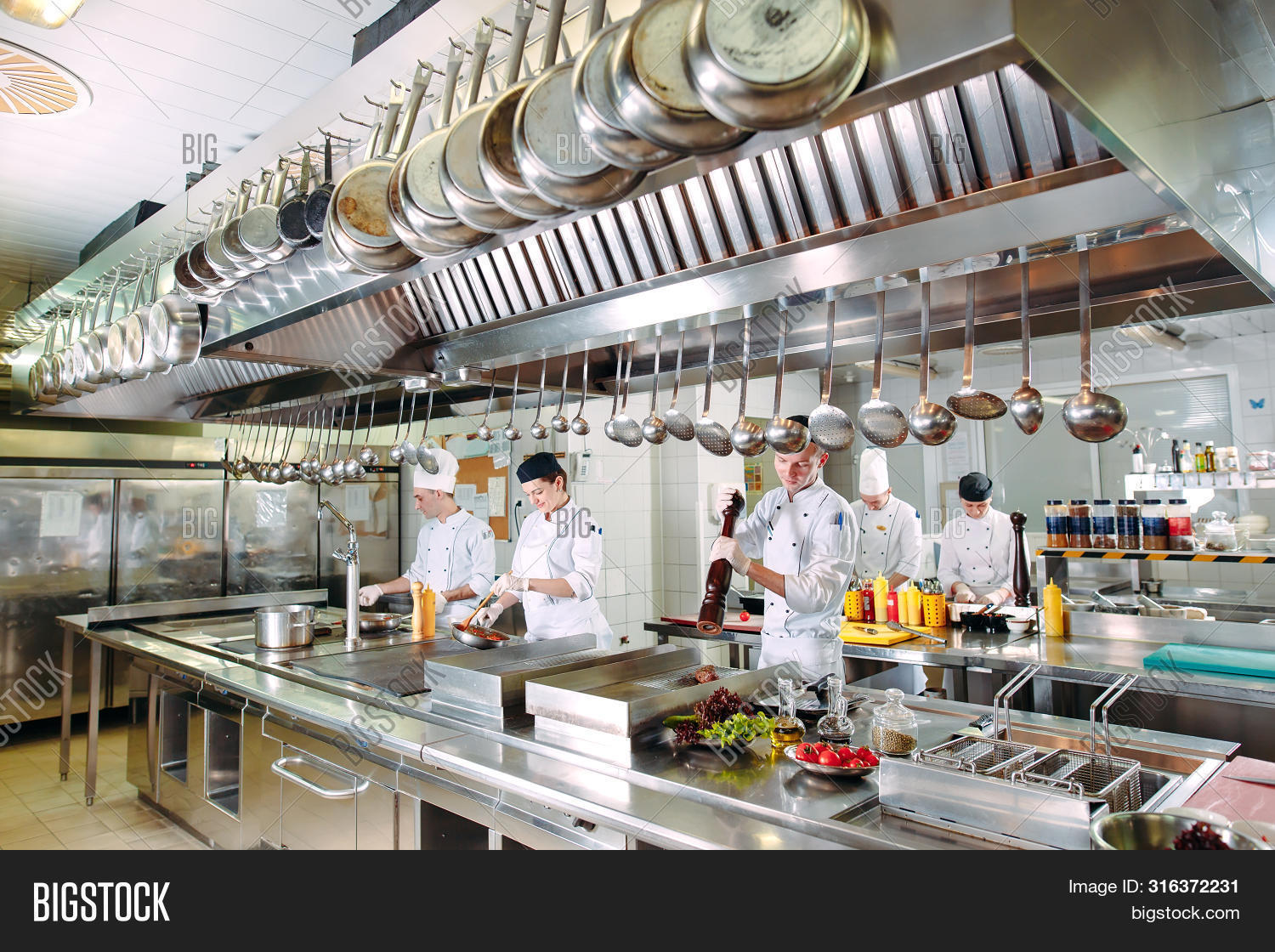 Modern Kitchen. Cooks Image & Photo (Free Trial) | Bigstock
