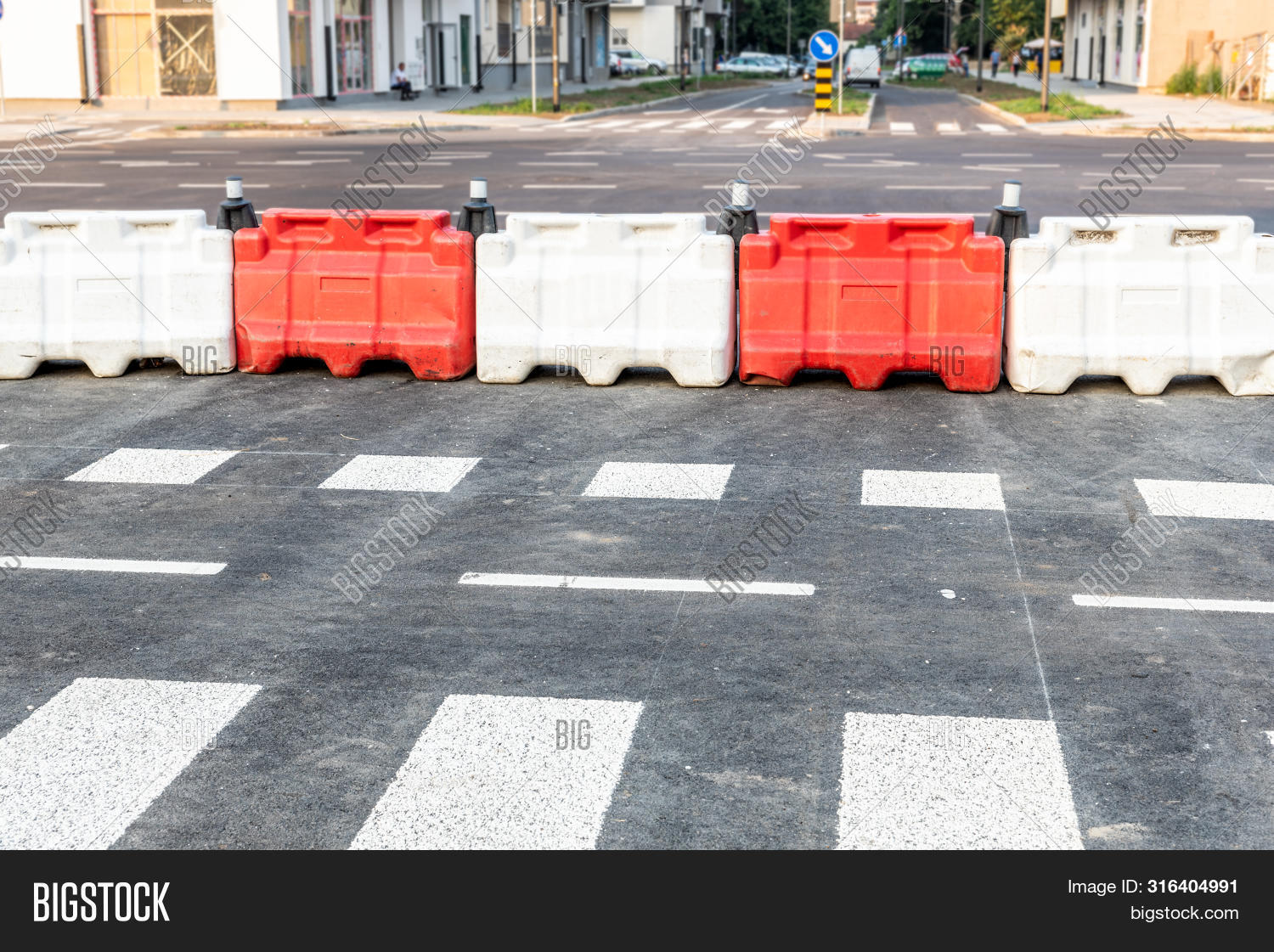 Road Barriers, White Image & Photo (Free Trial) | Bigstock