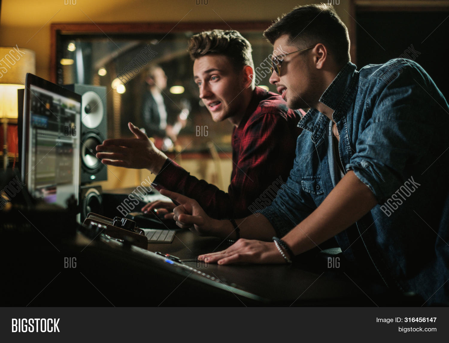 Sound Engineer Working Image & Photo (Free Trial) | Bigstock