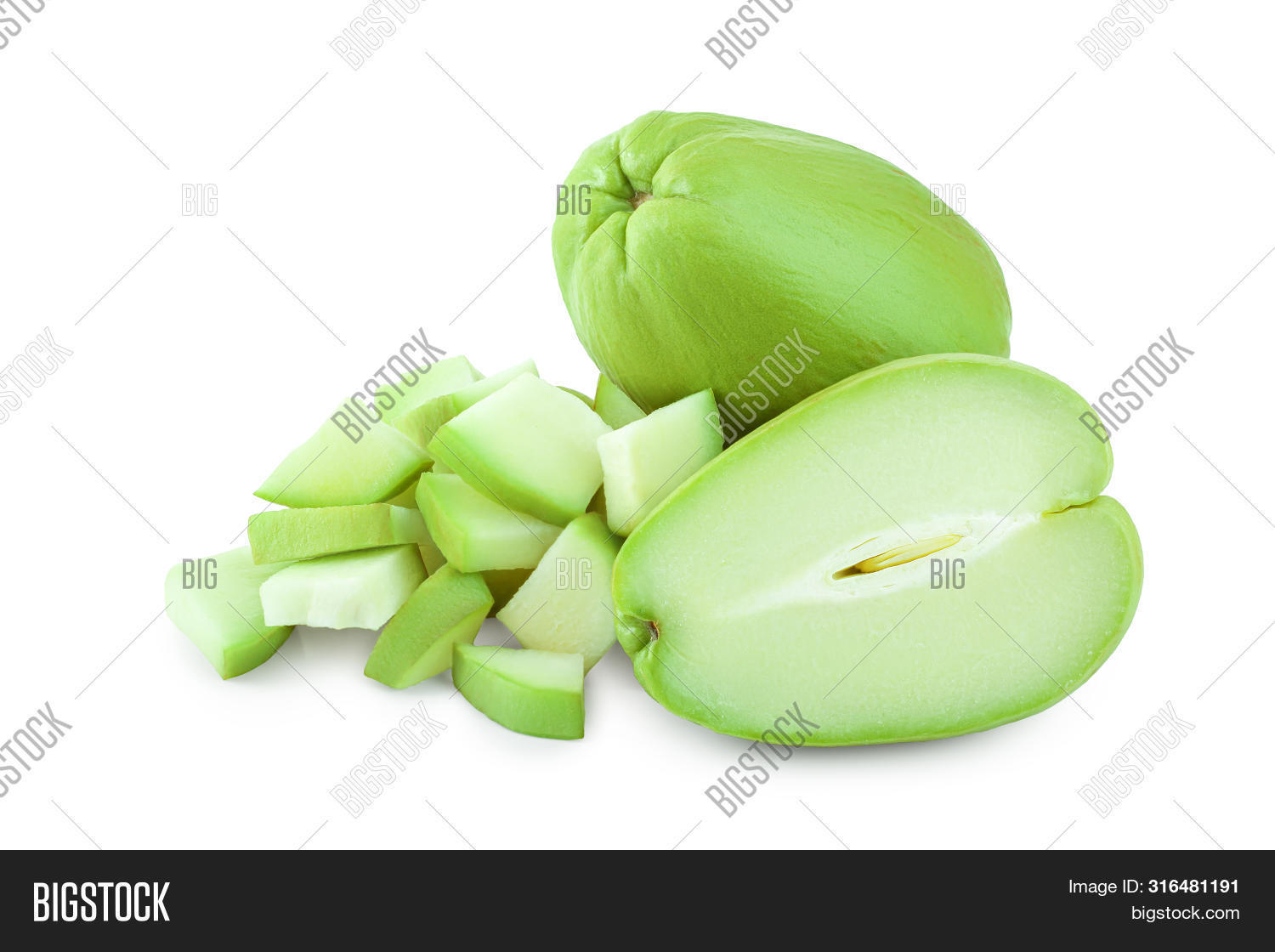 Fresh Chayote Image & Photo (Free Trial) | Bigstock