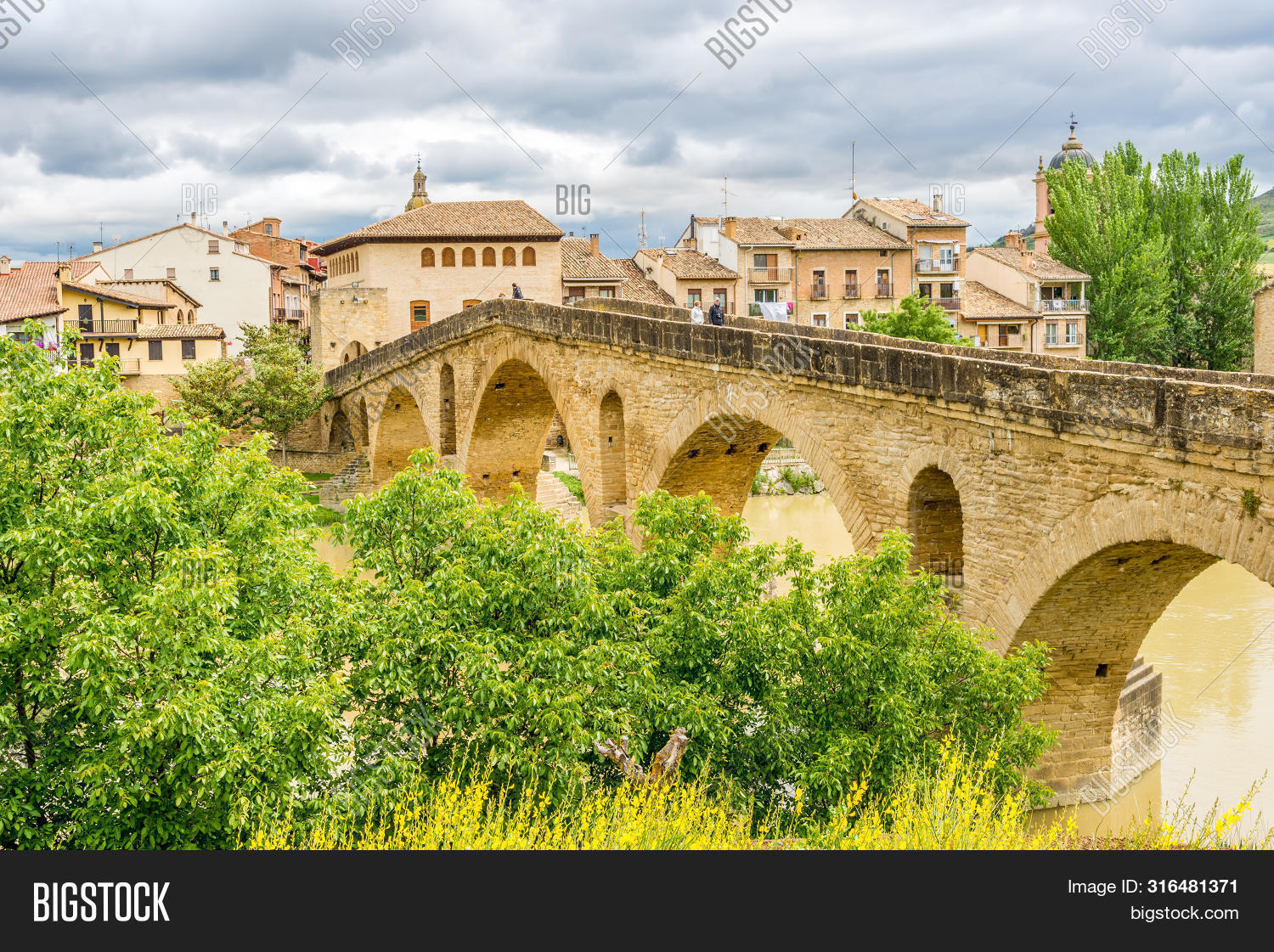 Bridge Over The Arga River