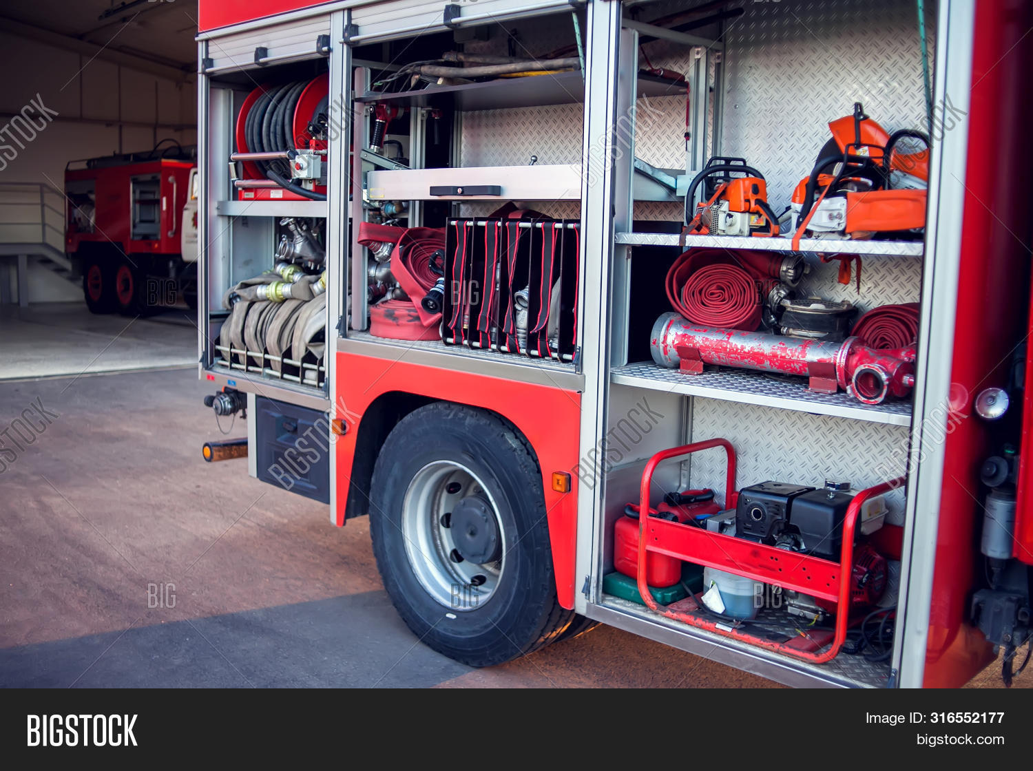 Fire Engine Equipment Image & Photo (Free Trial) | Bigstock