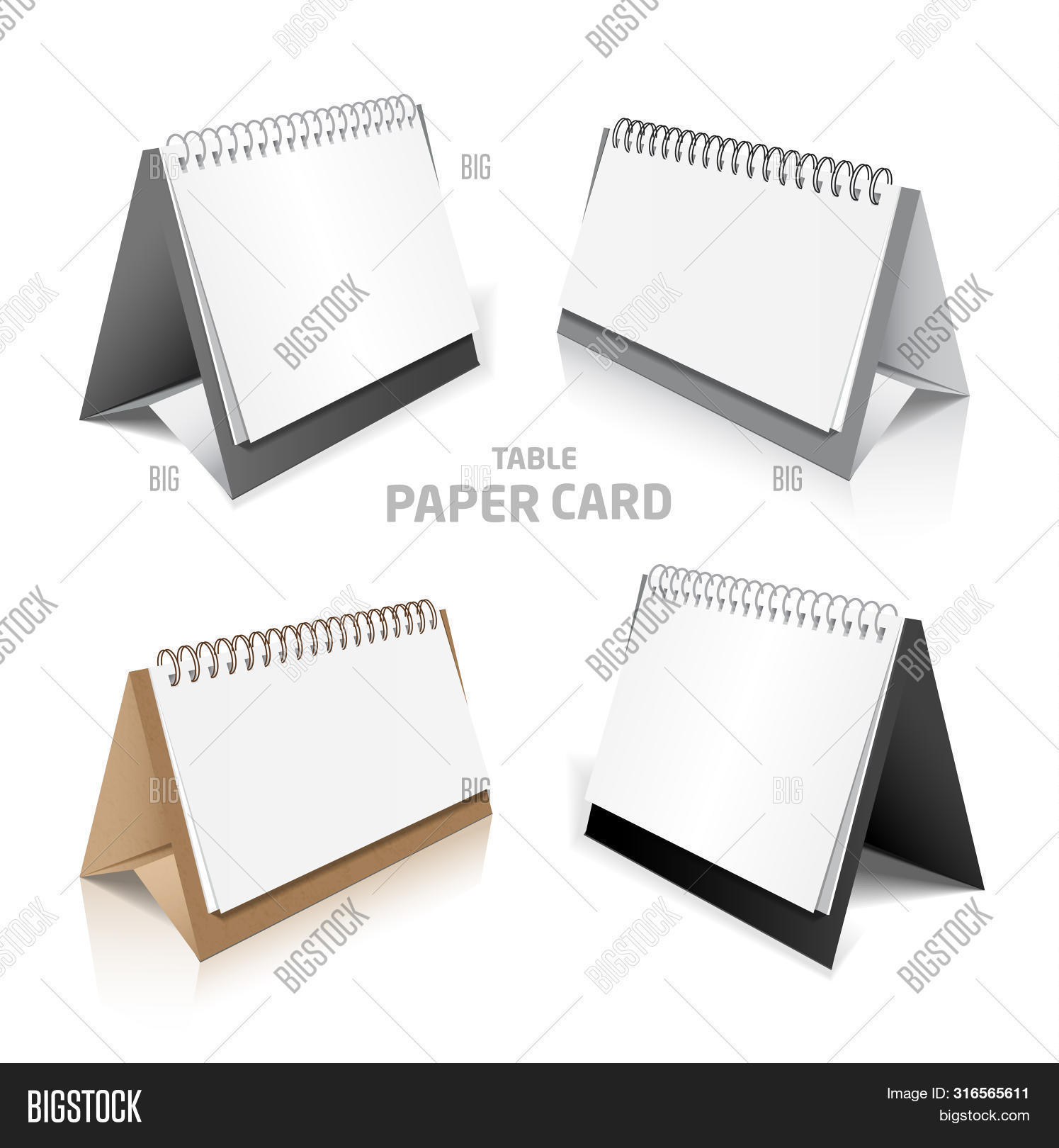 Blank Calendar Design Image & Photo (Free Trial) | Bigstock