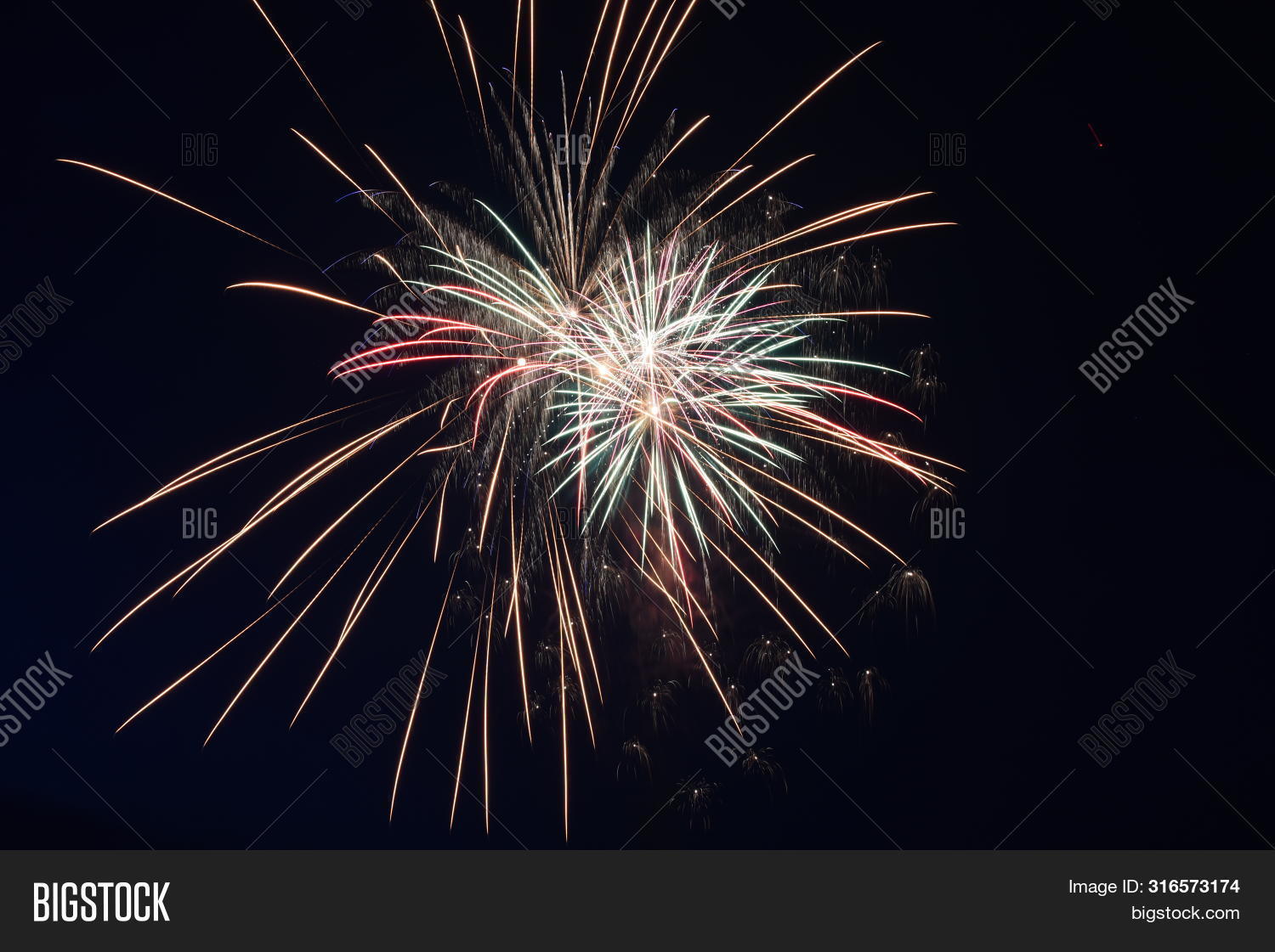 Fireworks Dark Black Image & Photo (Free Trial) | Bigstock