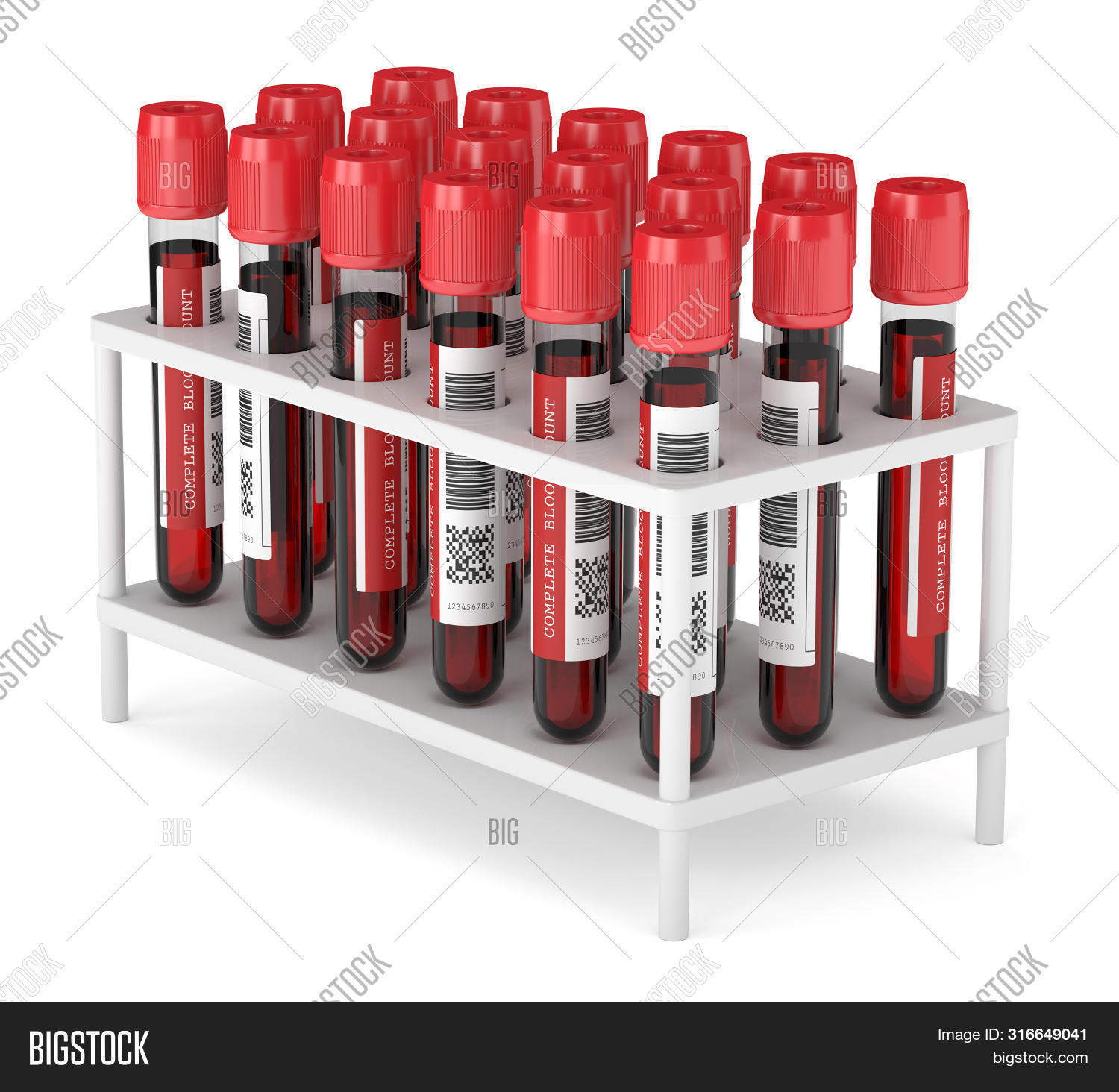 3d Render Cbc Blood Image & Photo (Free Trial) | Bigstock