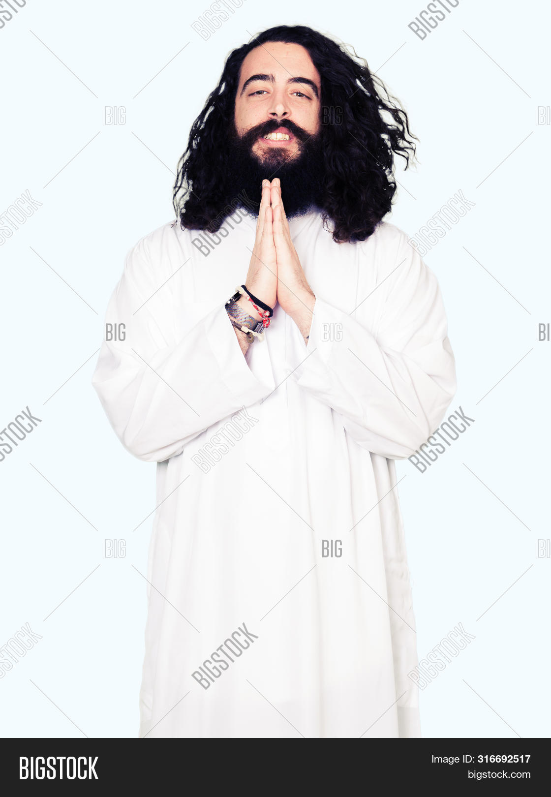 Man Wearing Jesus Image & Photo (Free Trial) | Bigstock