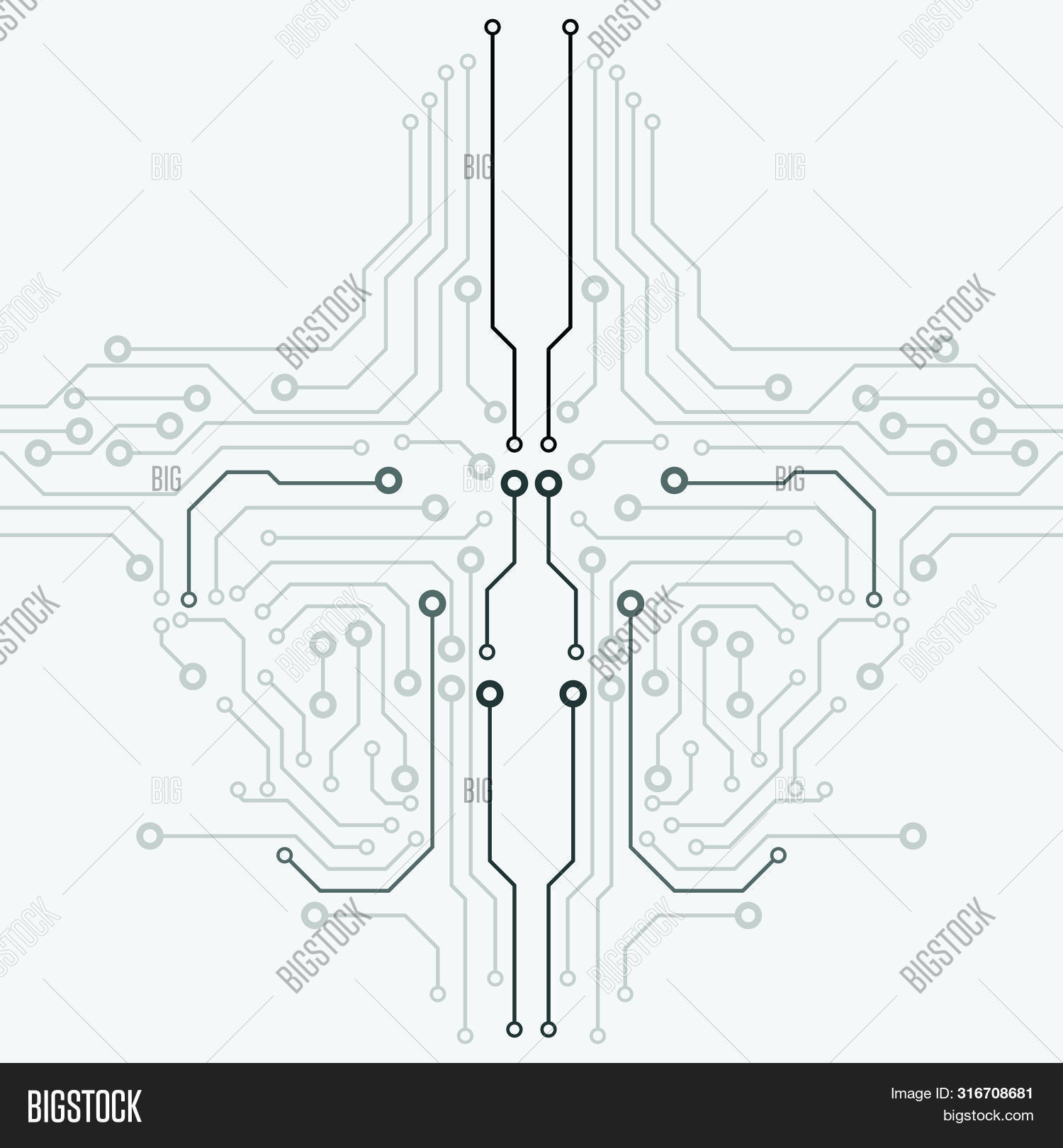 Circuit Board Vector & Photo (Free Trial) | Bigstock