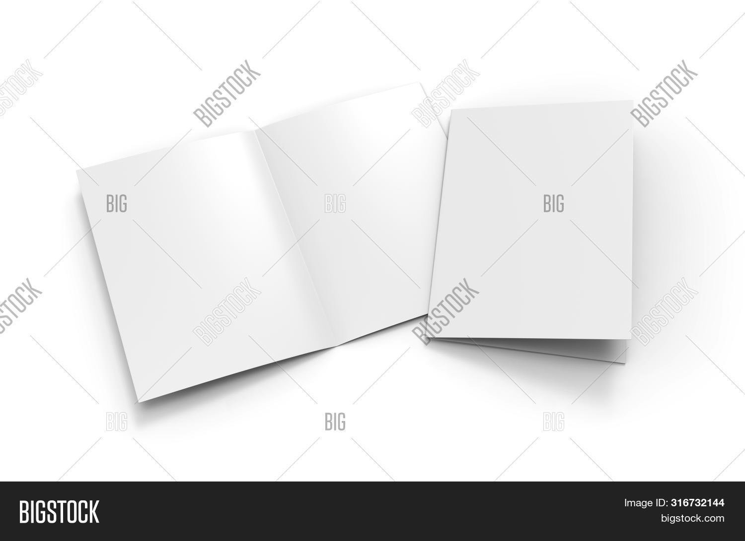 Half-fold Brochure Image & Photo (Free Trial) | Bigstock