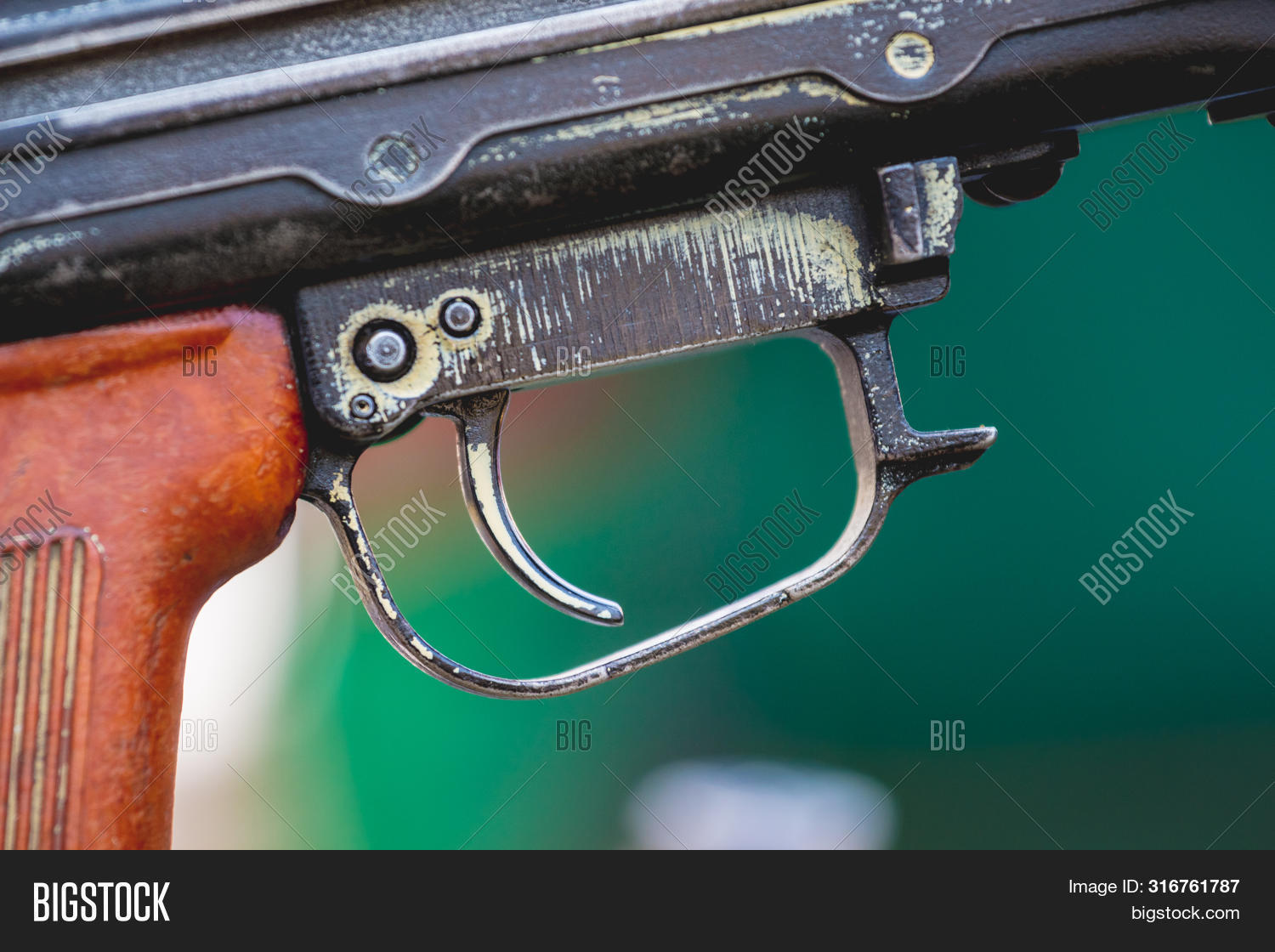 Trigger Machine Gun . Image & Photo (Free Trial) | Bigstock