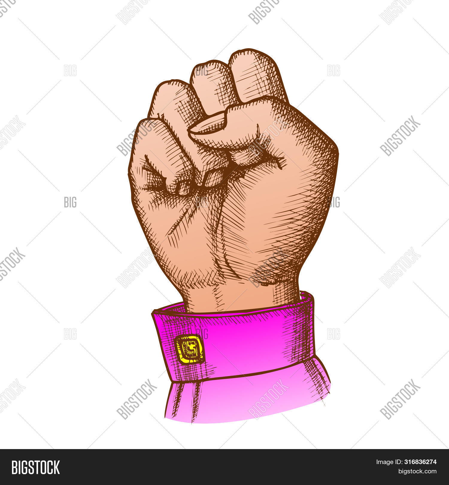Woman Hand Clenched Image & Photo (Free Trial) | Bigstock
