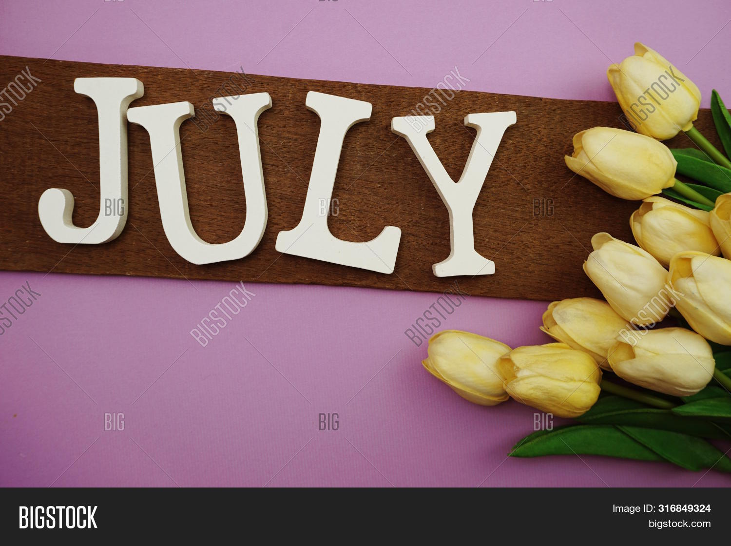 July Alphabet Letter Image & Photo (Free Trial) | Bigstock