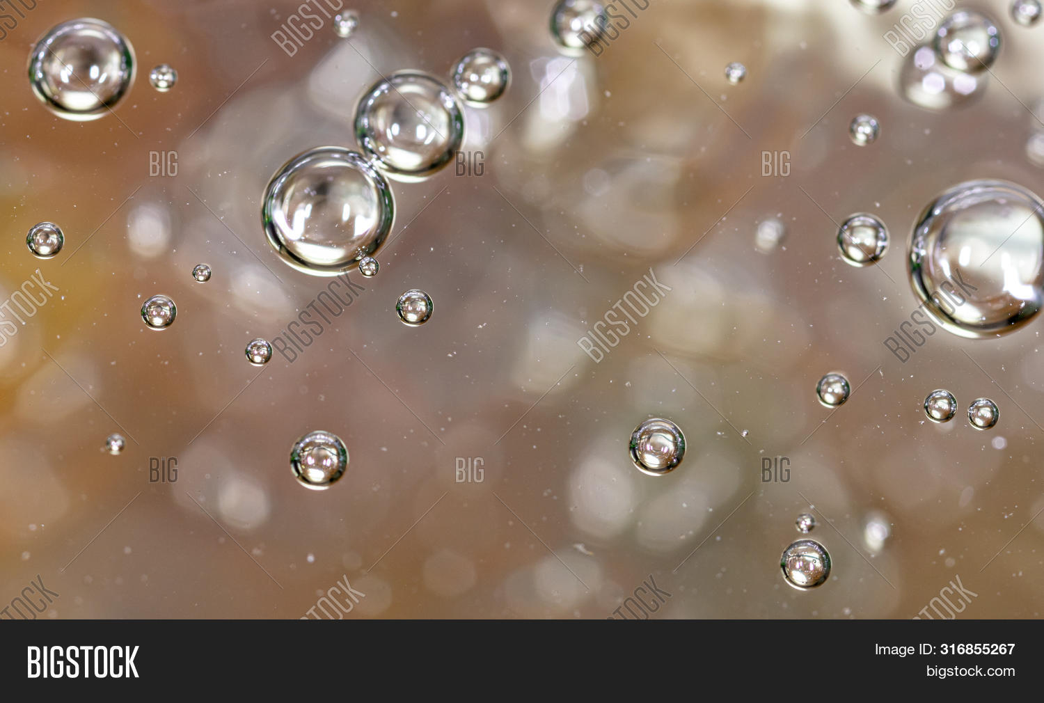 Bubbles Air On Surface Image & Photo (Free Trial) | Bigstock