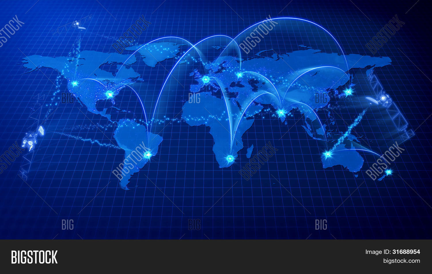 Earth Communications Image & Photo (Free Trial) | Bigstock