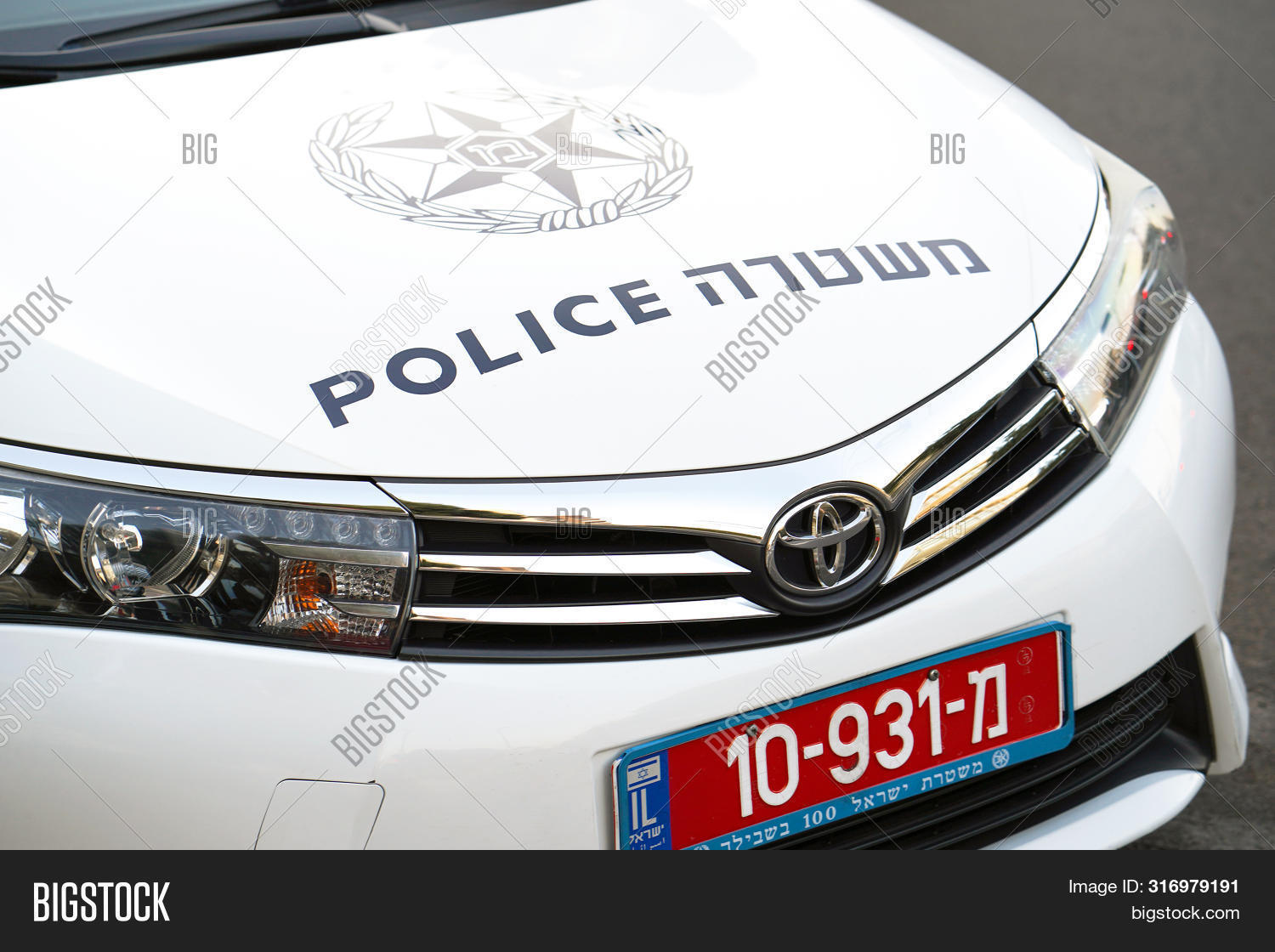 Israeli Police Car Image & Photo (Free Trial) | Bigstock