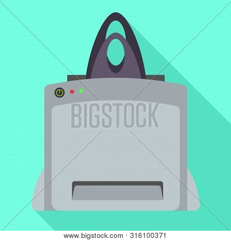 Top View Printer Icon Vector & Photo (Free Trial) | Bigstock