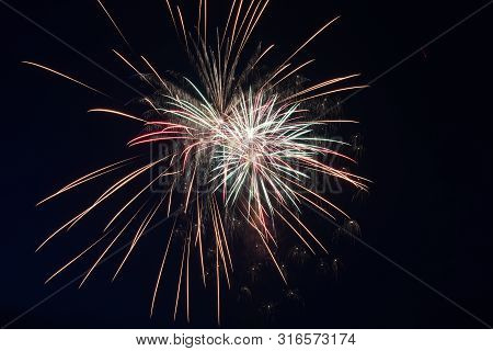 Fireworks Dark Black Image & Photo (Free Trial) | Bigstock